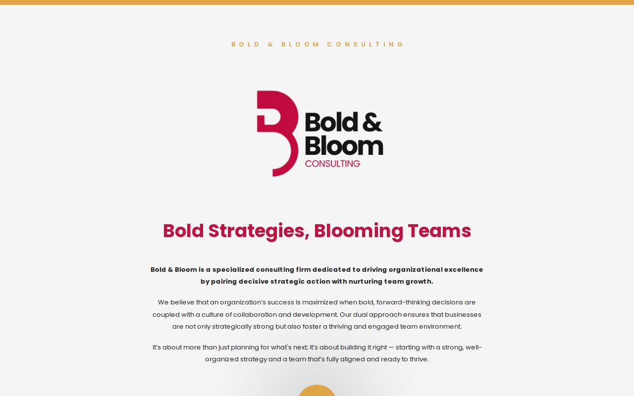 Bold&Bloom Consulting